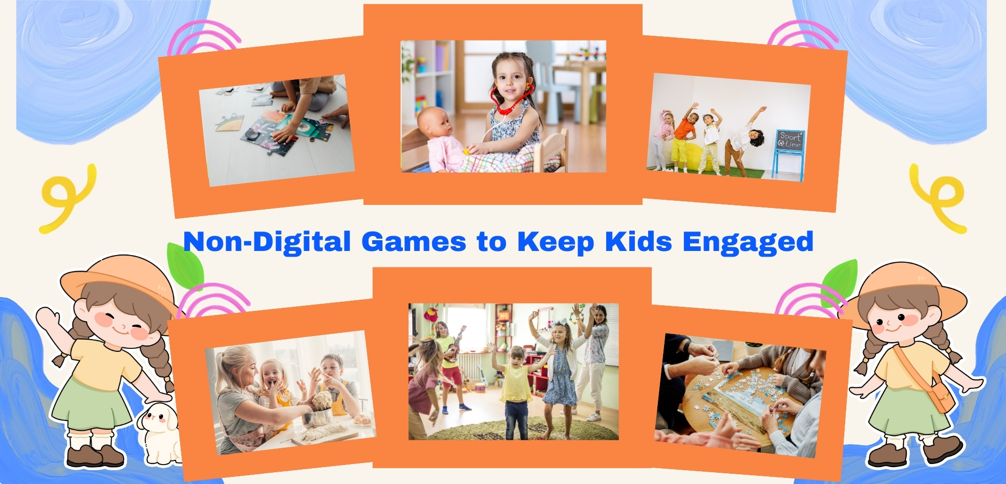 Non-Digital Games to Keep Kids Engaged